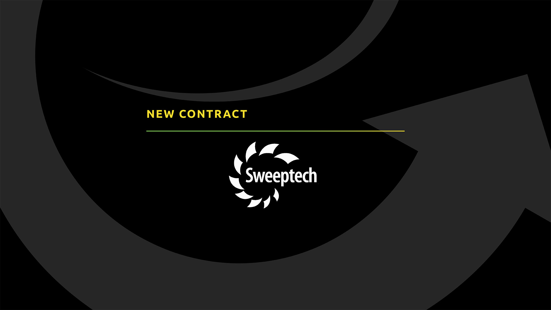 Contract Win Announcement: Sweeptech - Endurance VS